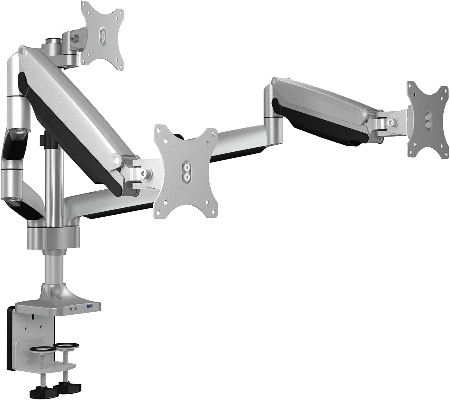 RICOO Triple Monitor Halterung Tisch Gasdruckfeder für 15-29 Zoll ...