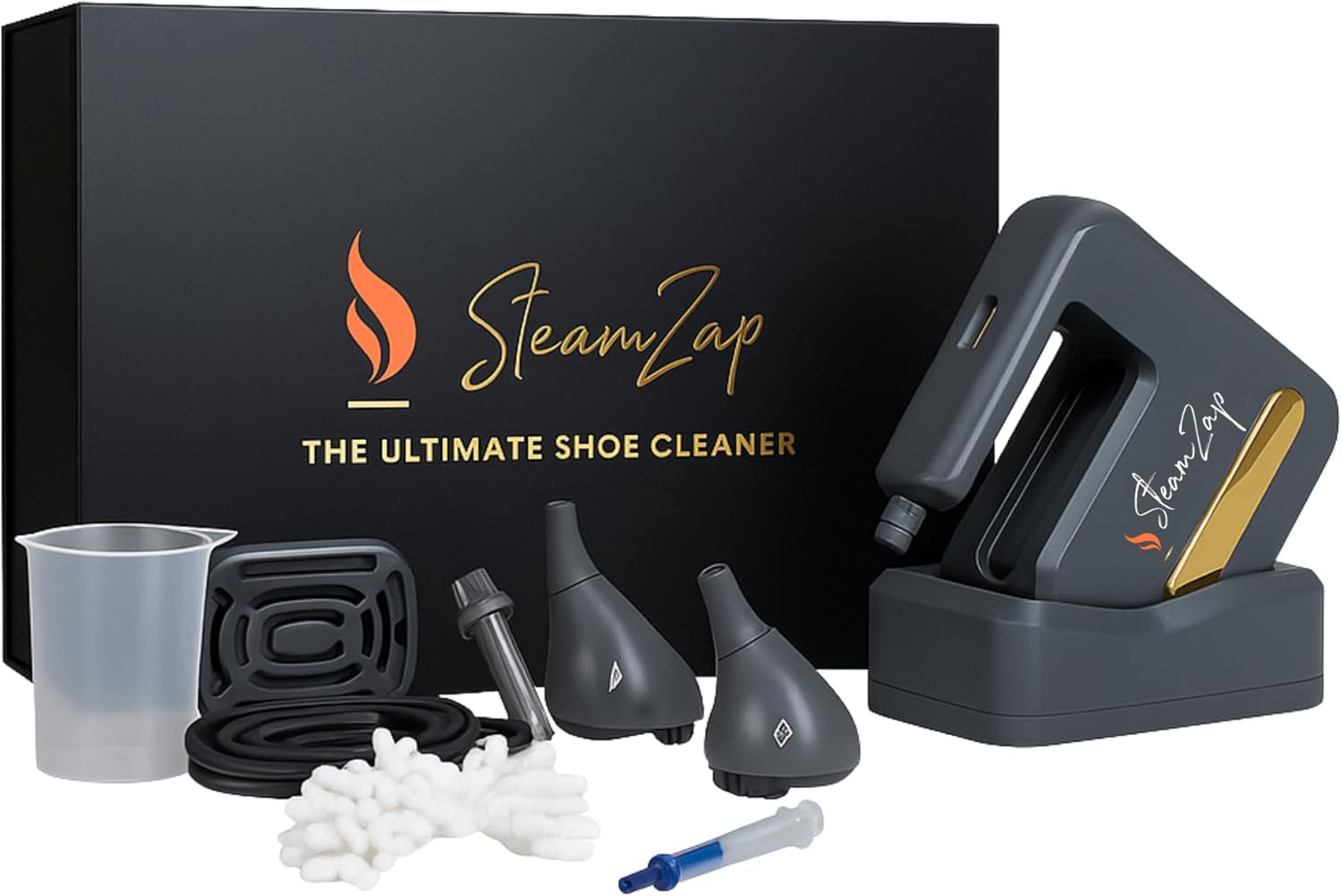 Amazon.com: SteamZap Handheld Shoe Steam Cleaner – Complements Your ...