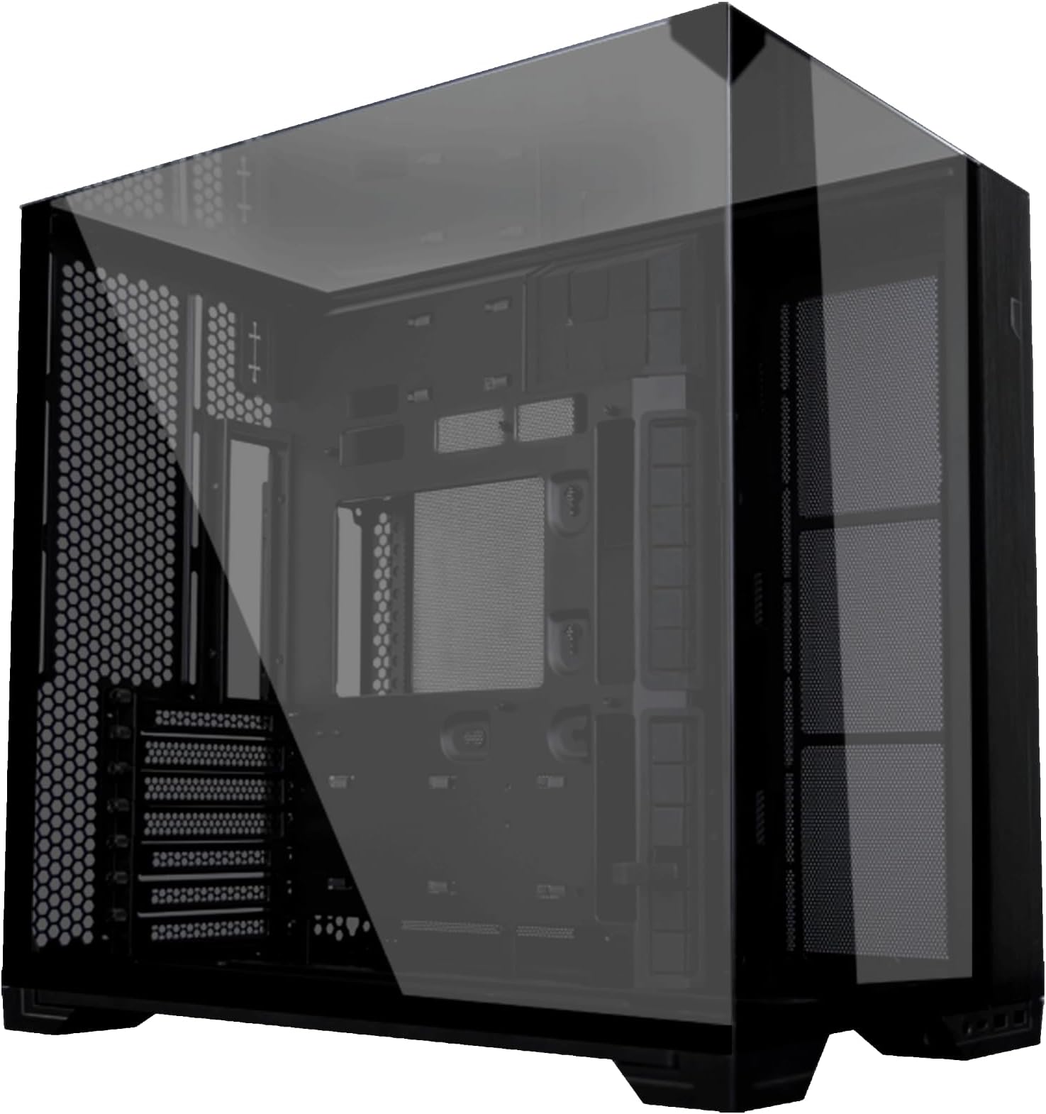 Amazon.com: JONSBO BO400 ATX Mid Tower PC Case, Aluminum Frame, Back ...