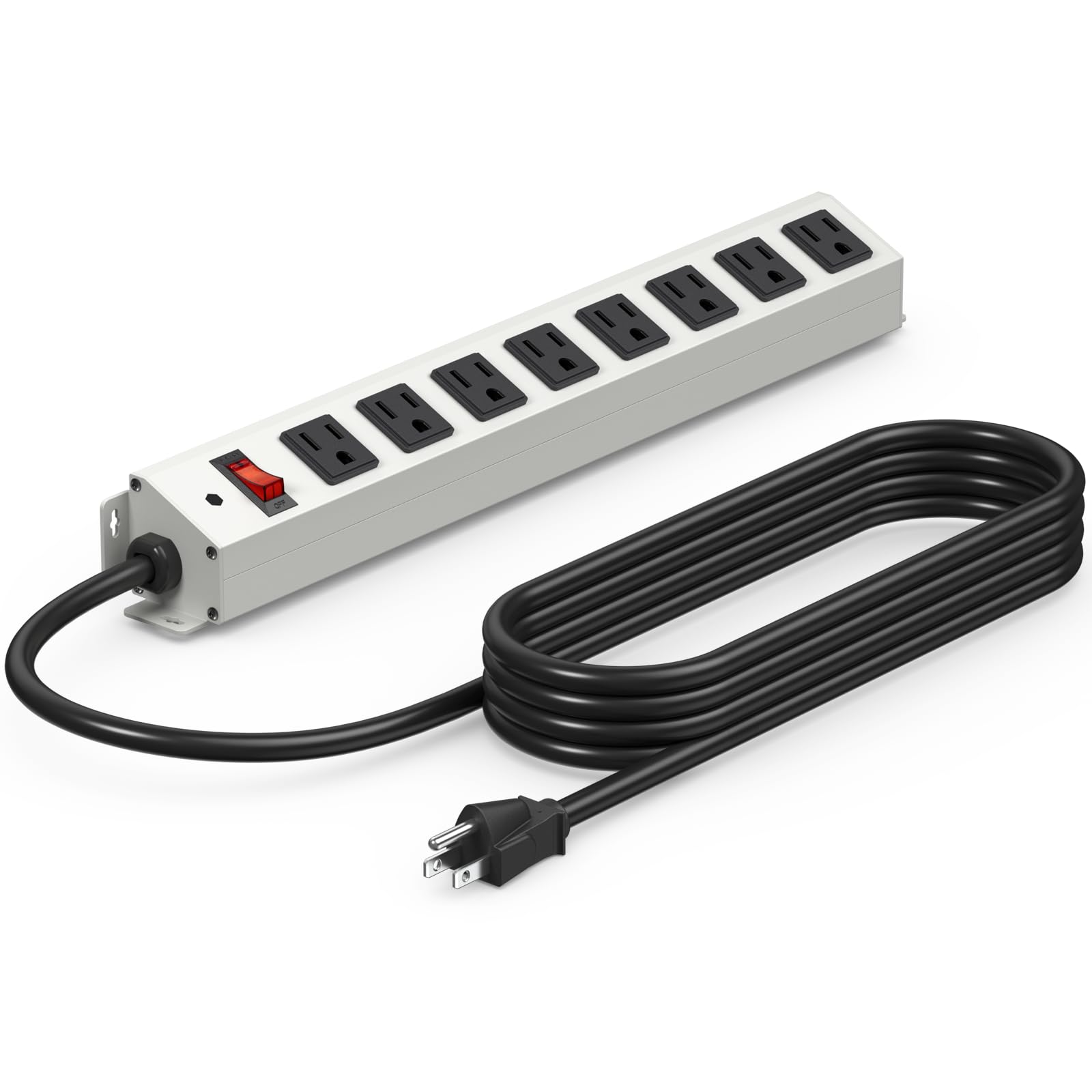 Amazon.com: CCCEI Corner Mount Angle Power Strip, Under Cabinet Heavy ...