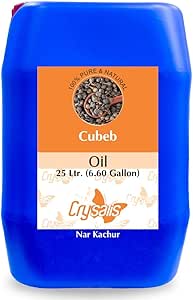 Amazon.com: Crysalis Cubeb (Piper Cubeba) Oil - 845.35 Fl Oz (25L ...