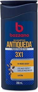Bozzano Shampoo Antiqueda 3x1, 200ml | Amazon.com.br