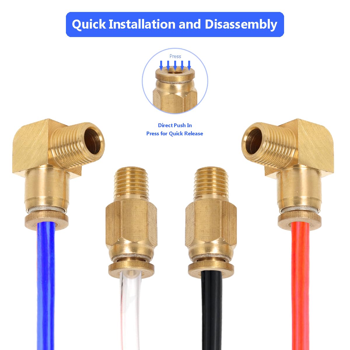 ALK2 Air Line Kit Eaton Fuller Transmission Shift Knob Air Line Kit (2 ...