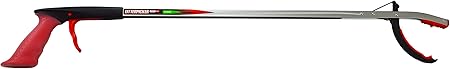The Helping Hand Company Litter Grabber PRO 33”/85cm, Heavy Duty Litter Picker with Secure ...