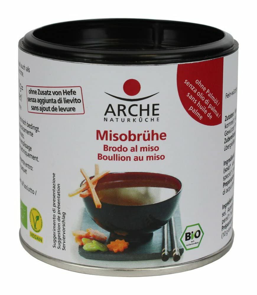 Arche Naturküche Organic Miso Broth (6 x 120 g) : Amazon.co.uk: Grocery