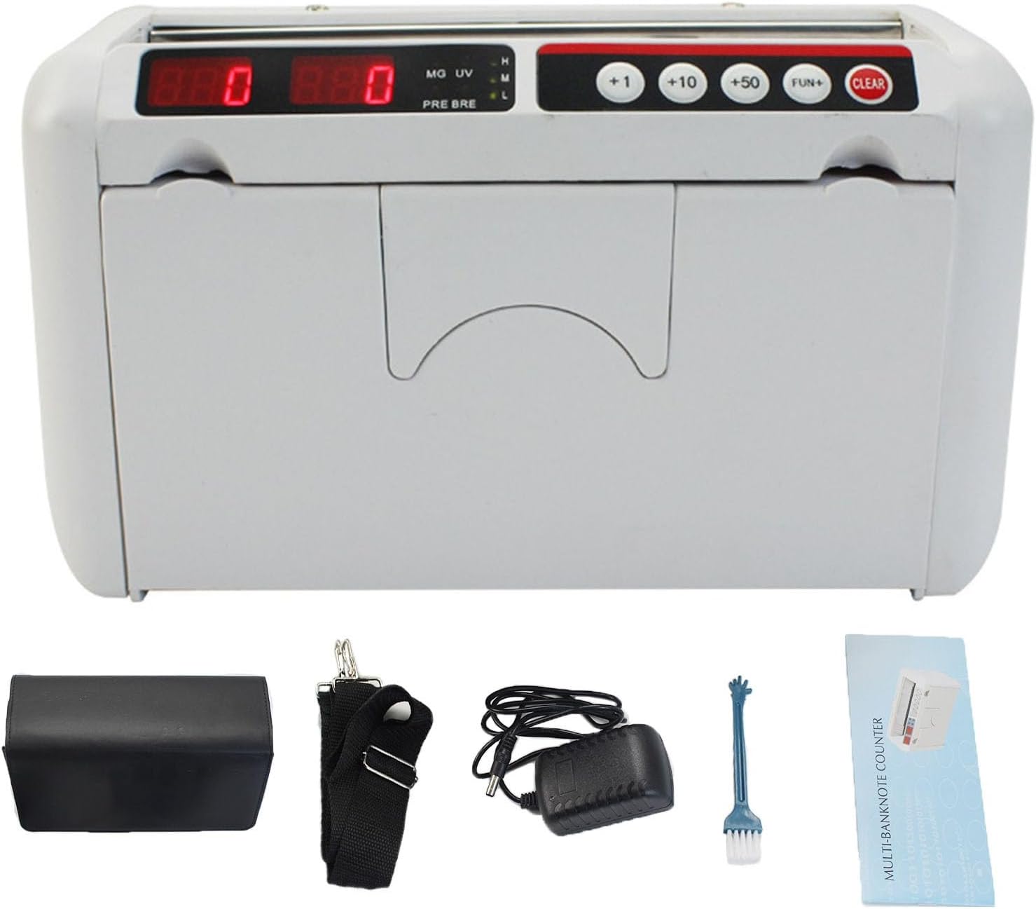 Amazon.com: Rusopobe Multi Currency Bill Money Counter, Portable ...