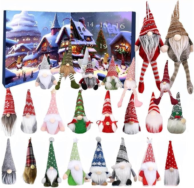 Amazon.com: 2024 Christmas Dwarf Countdown Calendar, 24 Dwarf ...