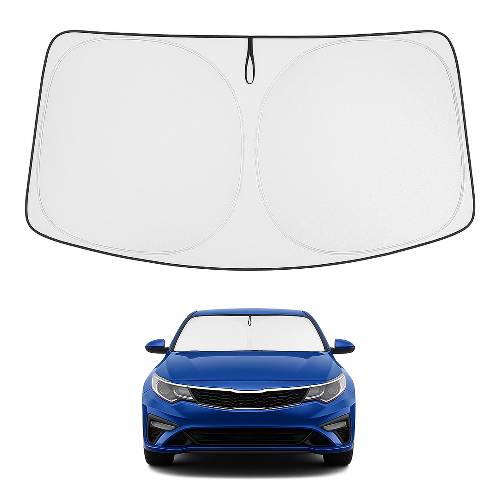 Snapklik.com : Windshield Sun Shade For Kia Optima 2016-2024 2025 4 ...