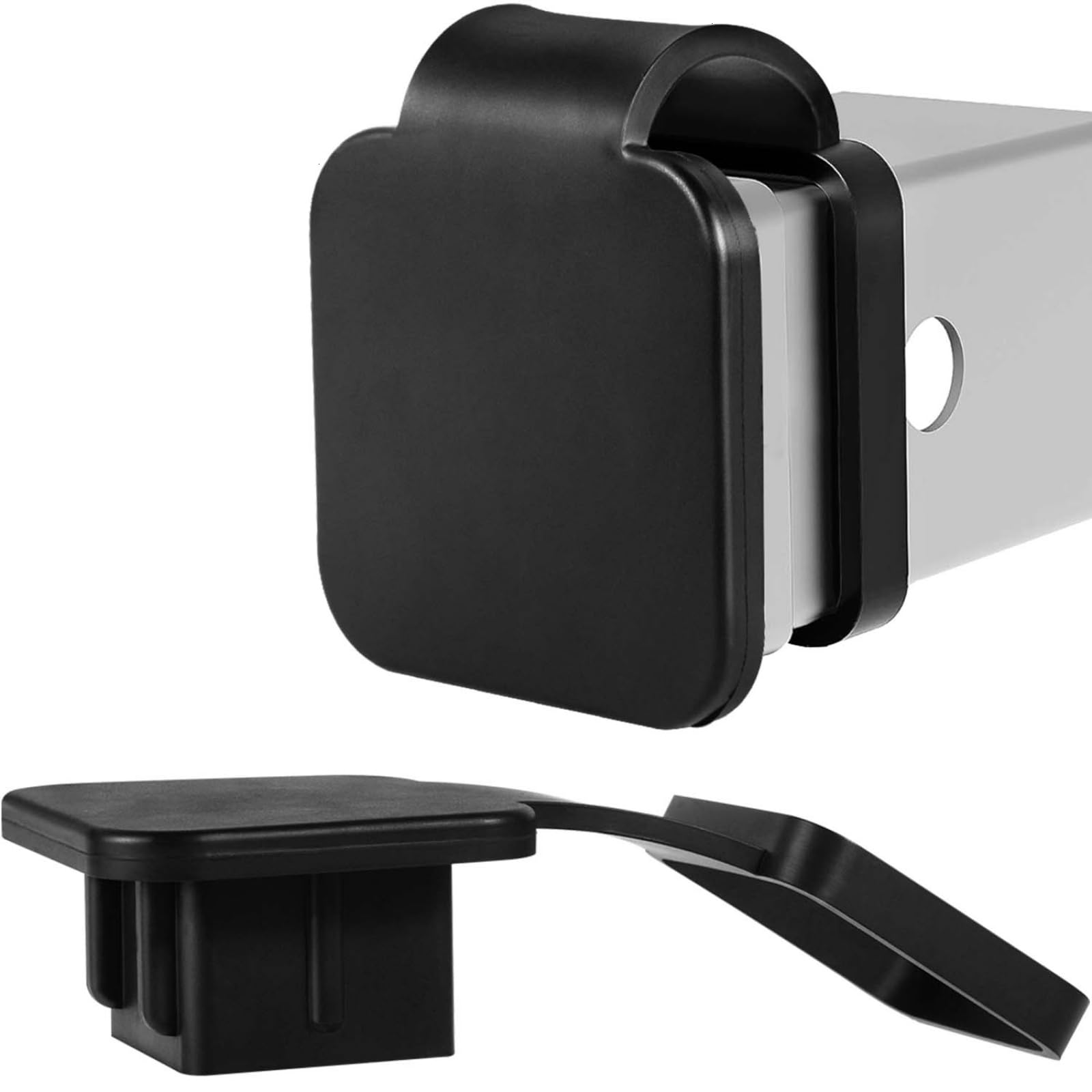 Amazon.com: WSSROGY 2 Inch Trailer Hitch Cover Tube Plug Insert Rubber ...