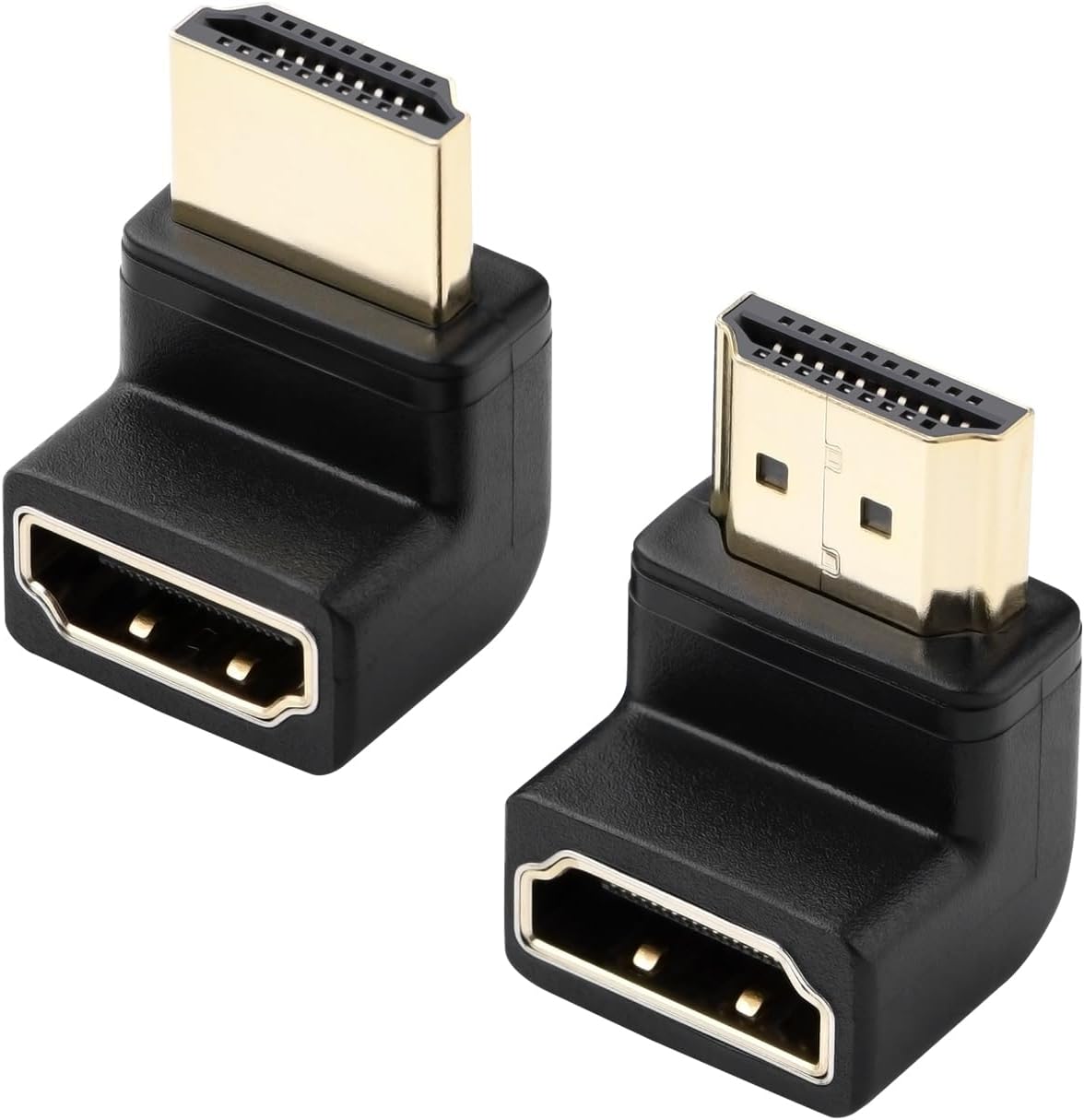 Amazon.com: Duttek 8K 90 Degree HDMI Male to Female Adapter, 2.1 ...