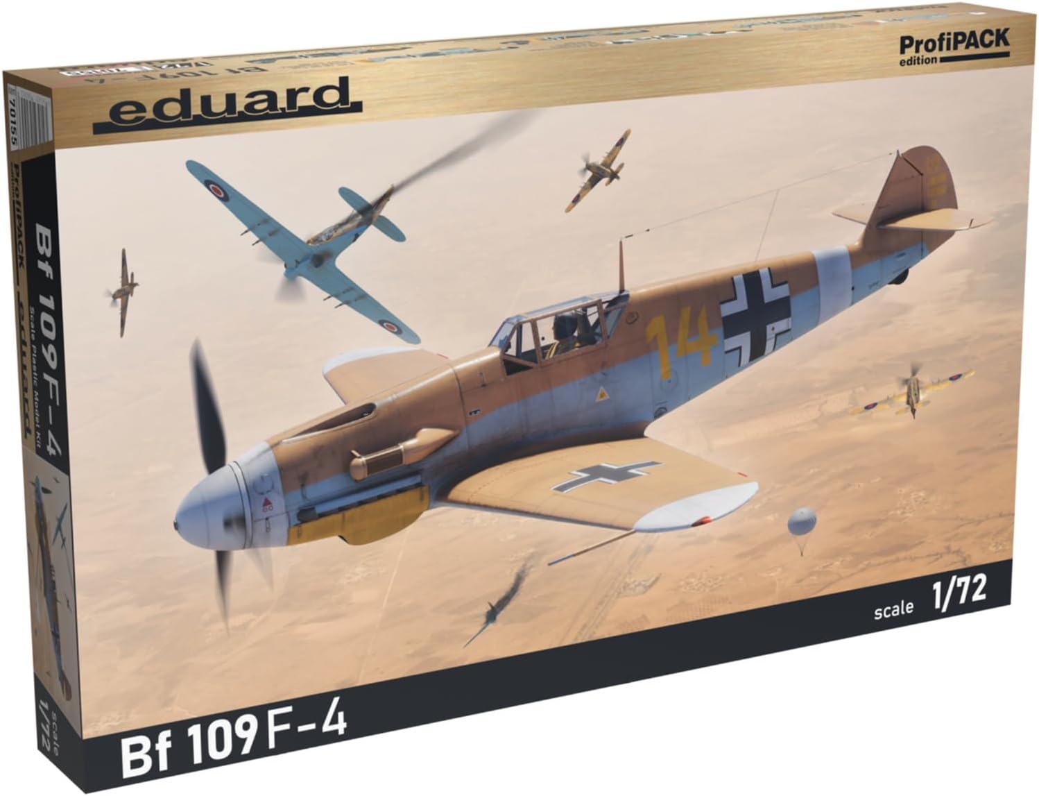 Eduard - Eduard 70155 Messerschmitt ME-109F-4 : Amazon.co.uk: Toys & Games