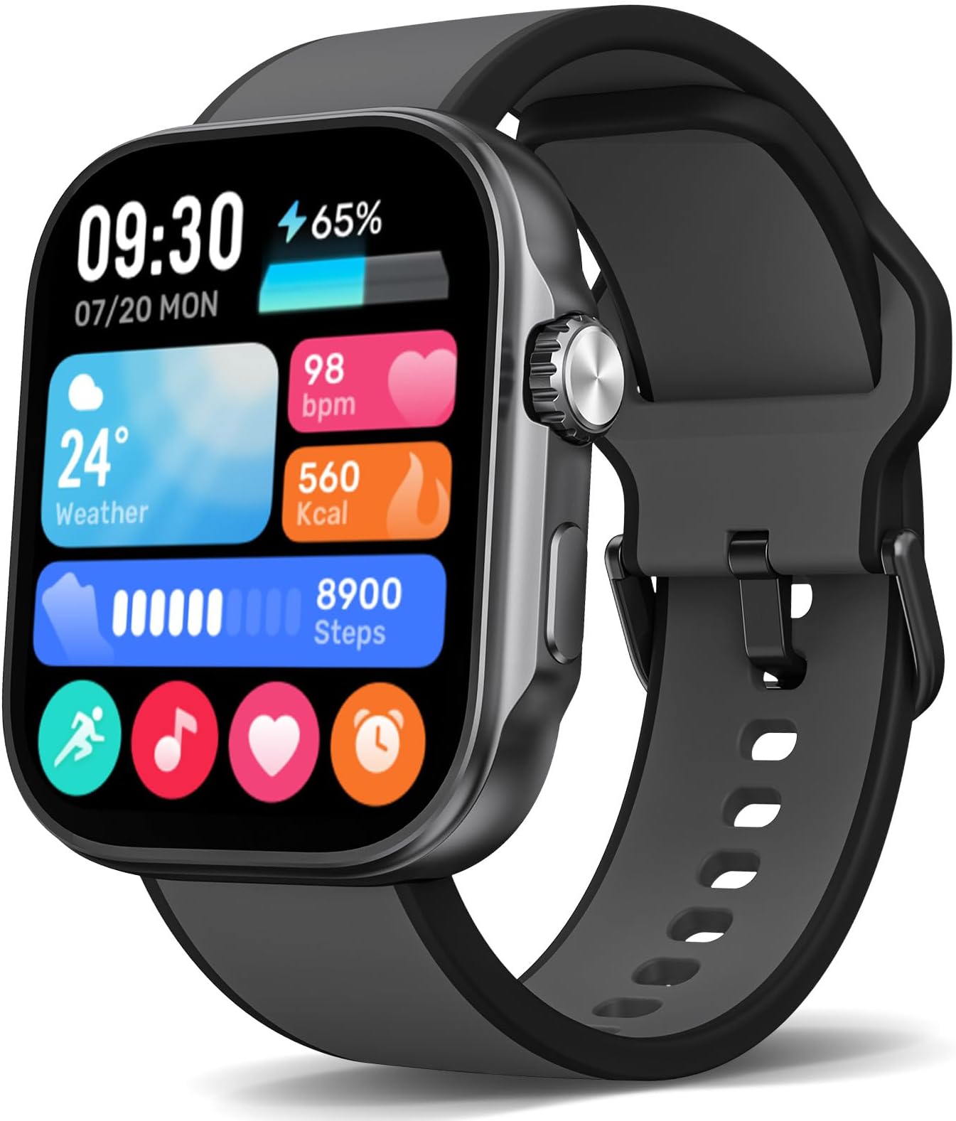 Amazon.com: ENOMIR Smart Watch for Men Women(Answer/Make Call), Alexa ...