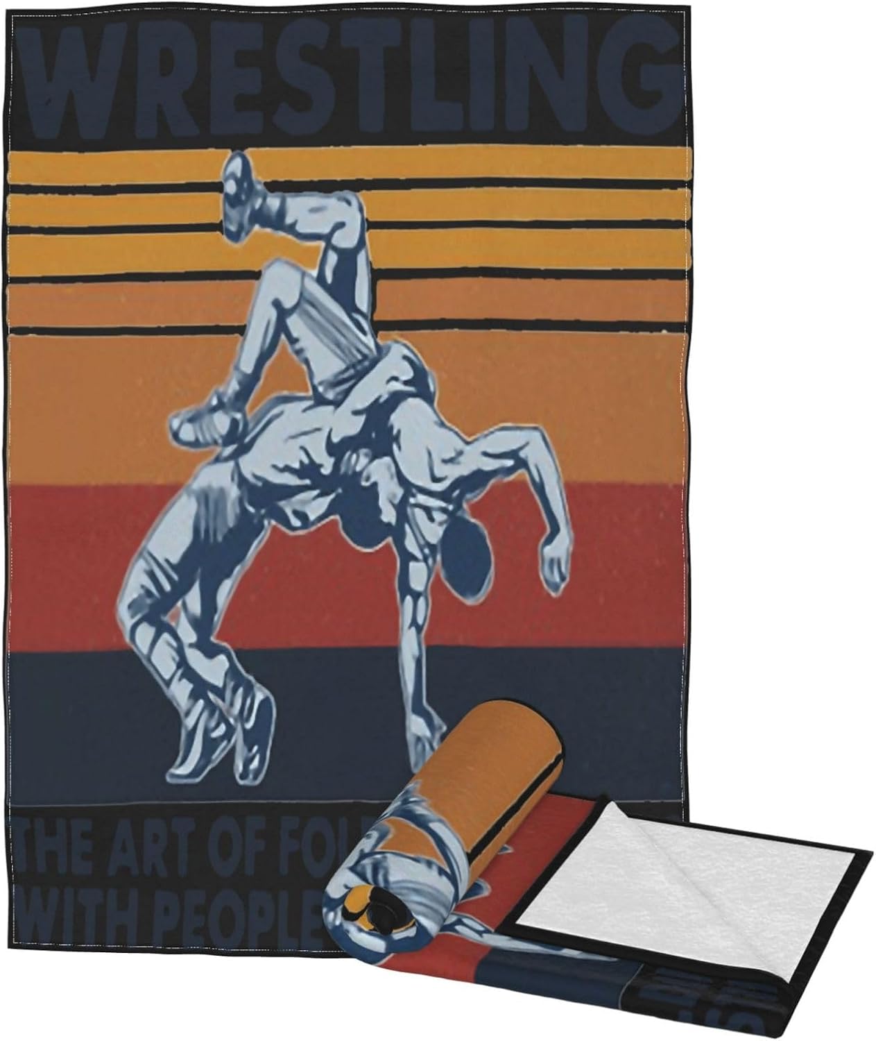 Amazon.com: Wrestling The Art of Folding Clothes with People Still in ...
