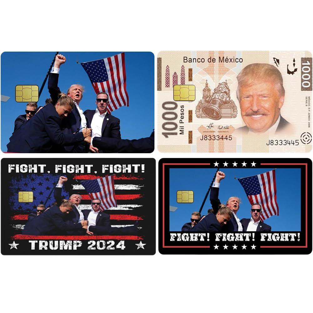 Buy Trump Assassination Debit Card Sticker, Trump ing Credit Card Skin ...