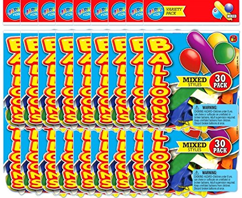 Ja-Ru 30 Mixed Balloons Bundle Pack : Amazon.in: Toys & Games