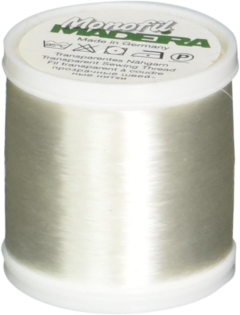 KORBOND White Transparent Thread- 1000m Thread - 5 x 200m Spools ...