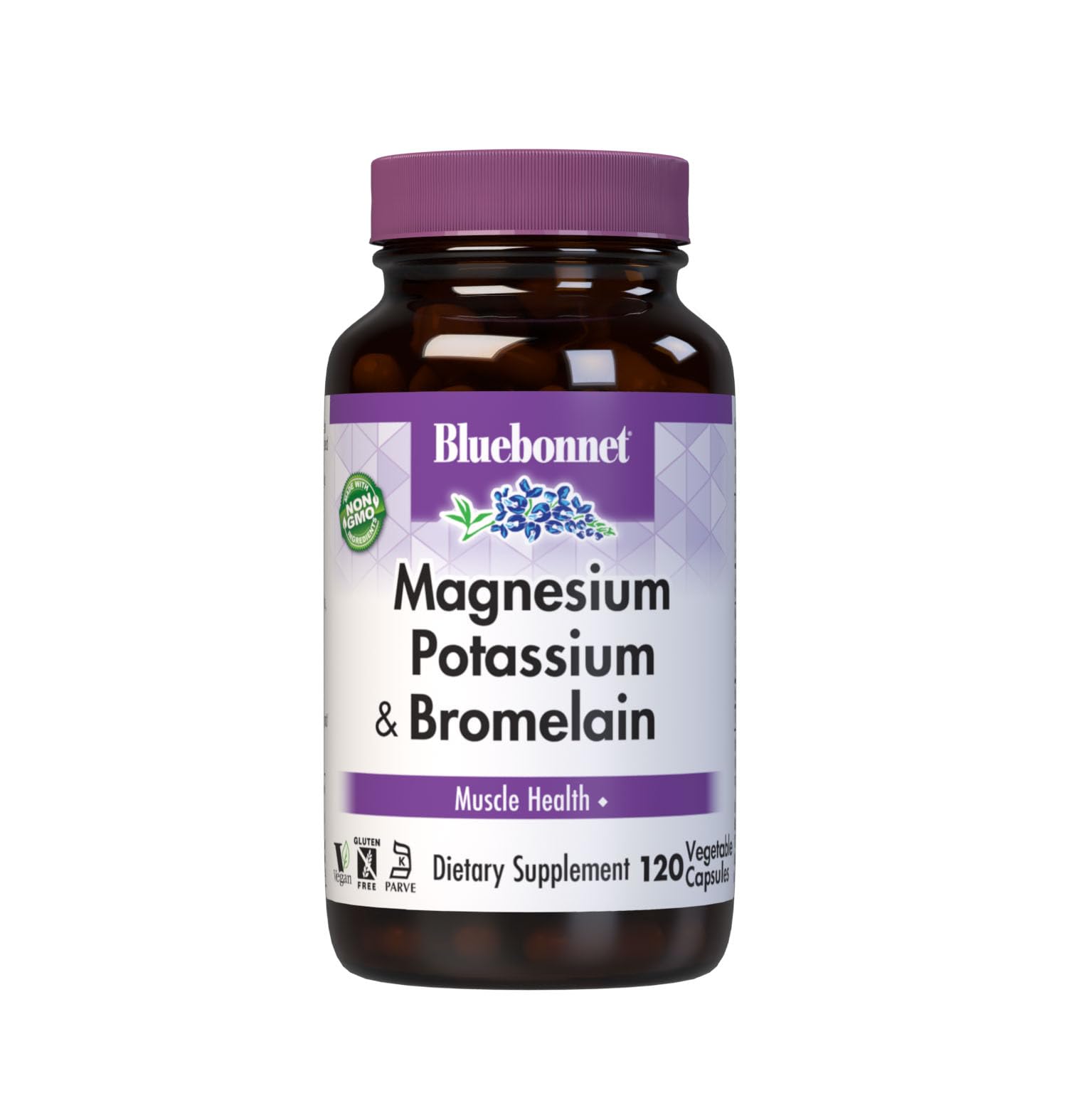Snapklik.com : BlueBonnet Magnesium Potassium Plus Bromelain Vegetarian ...