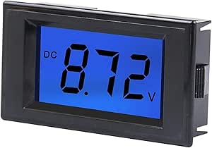 Amazon.com: XXBTLROI D69-30 DC Voltmeter Digital Display 12V24V48V72V ...