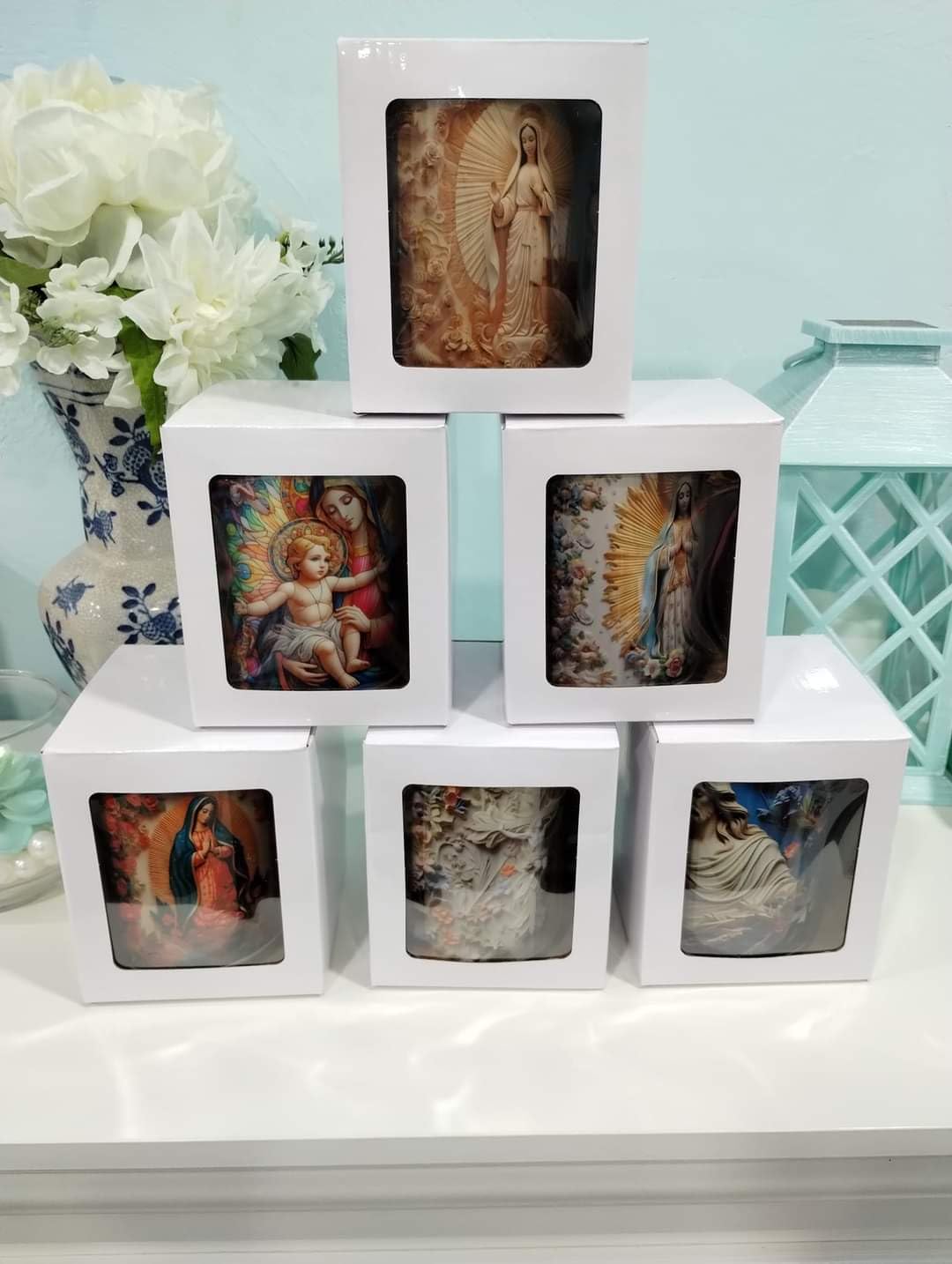 Amazon.com: Ctosree 50 Pcs Gift Boxes for Sublimation Mugs, Mug Boxes ...