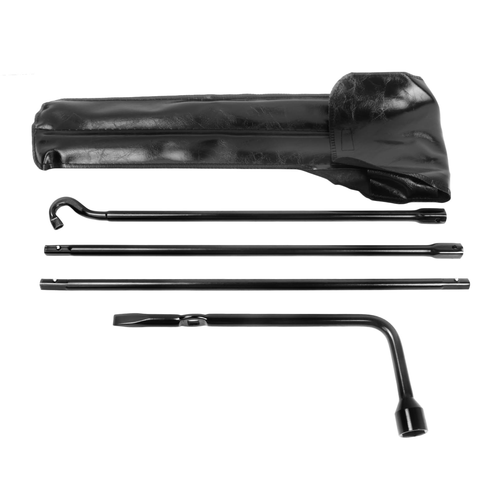 Amazon.com: Reeauto Spare Tire Tool Kit with Tire Jack Handle and Wheel ...