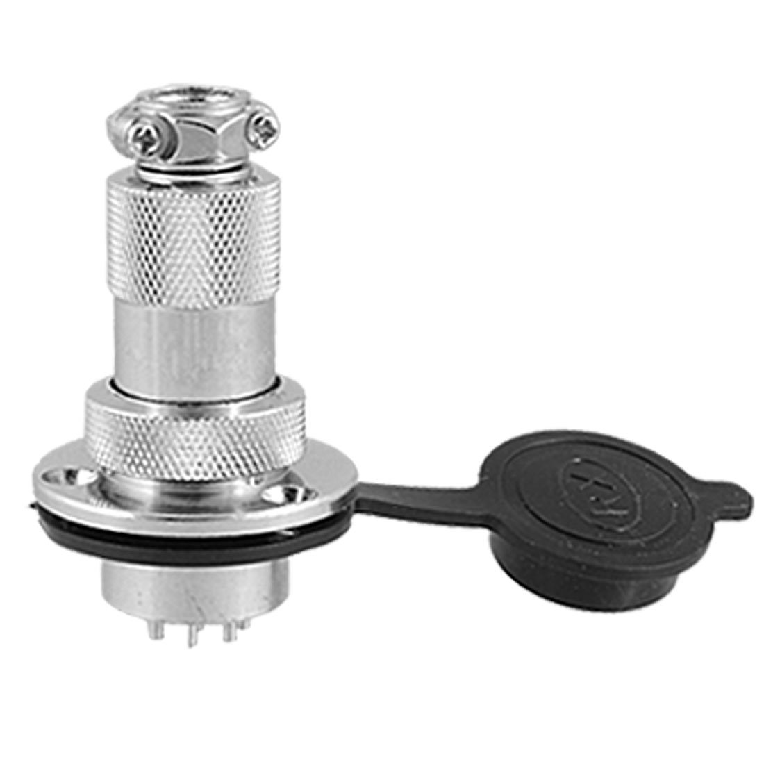 Buy uxcell Waterproof 6 Pin Electric Deck Aviation Connector Male ...