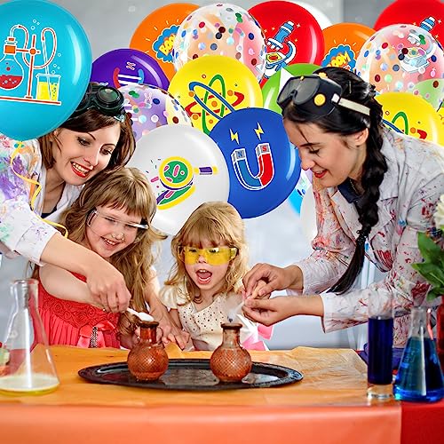 Snapklik.com : 60 Pieces Science Party Balloons Decorations Science ...