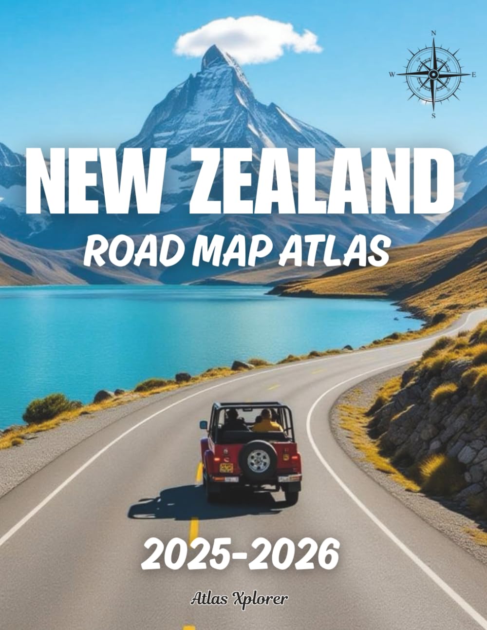 NEW ZEALAND ROAD MAP ATLAS 2025-2026: Complete Driving Routes, Scenic ...
