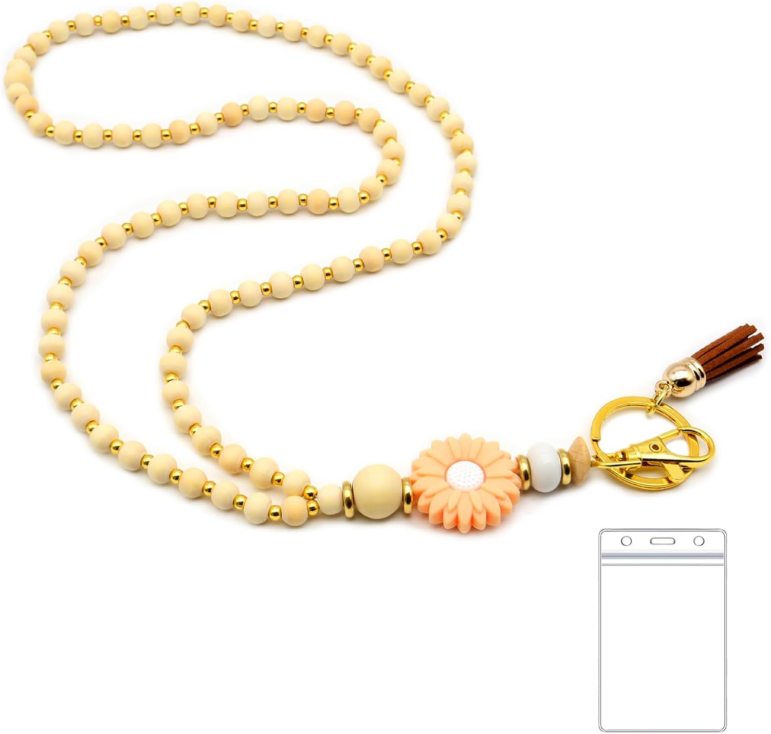 Amazon.com: Liohoen Lanyards for Id Badges Women,Cute Teacher Lanyard ...