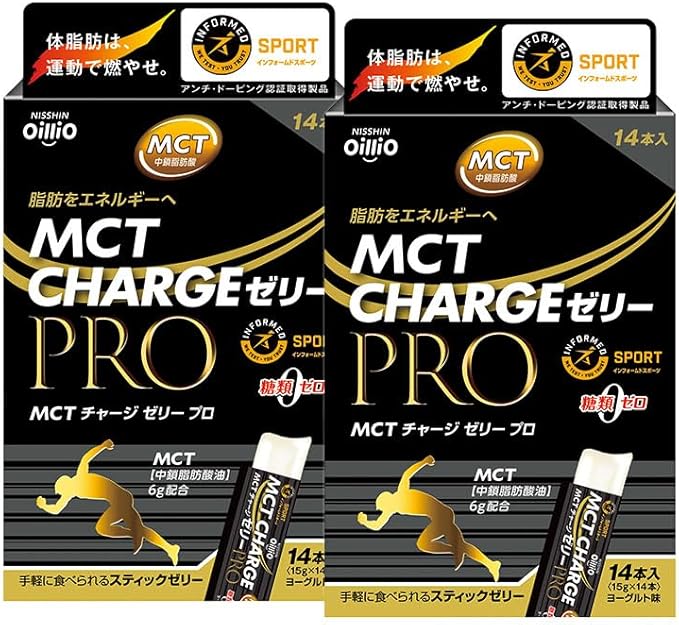 Amazon.co.jp: Nissin Olio MCT CHARGE Jelly PRO 7.4 oz (210 g) (15 g x ...
