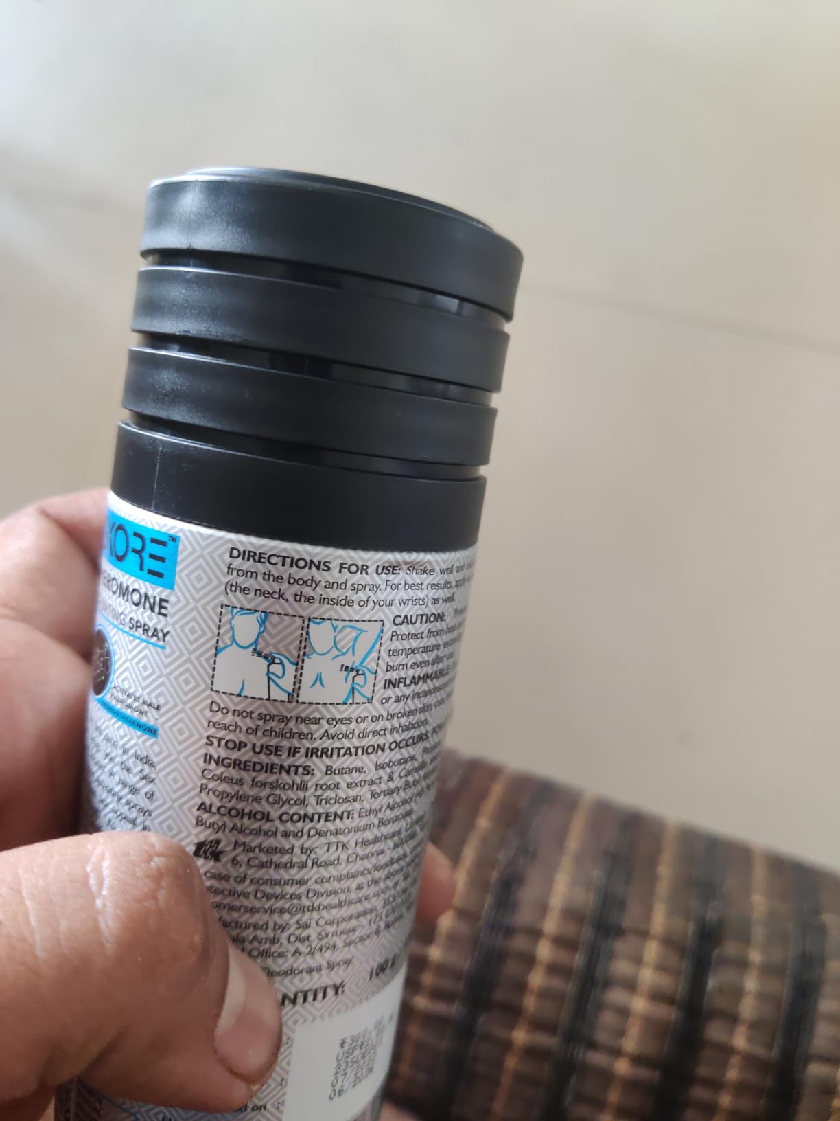 Buy Skore Pheromone Activating Deodorant Spray For Men, 150ml (Pack Of ...