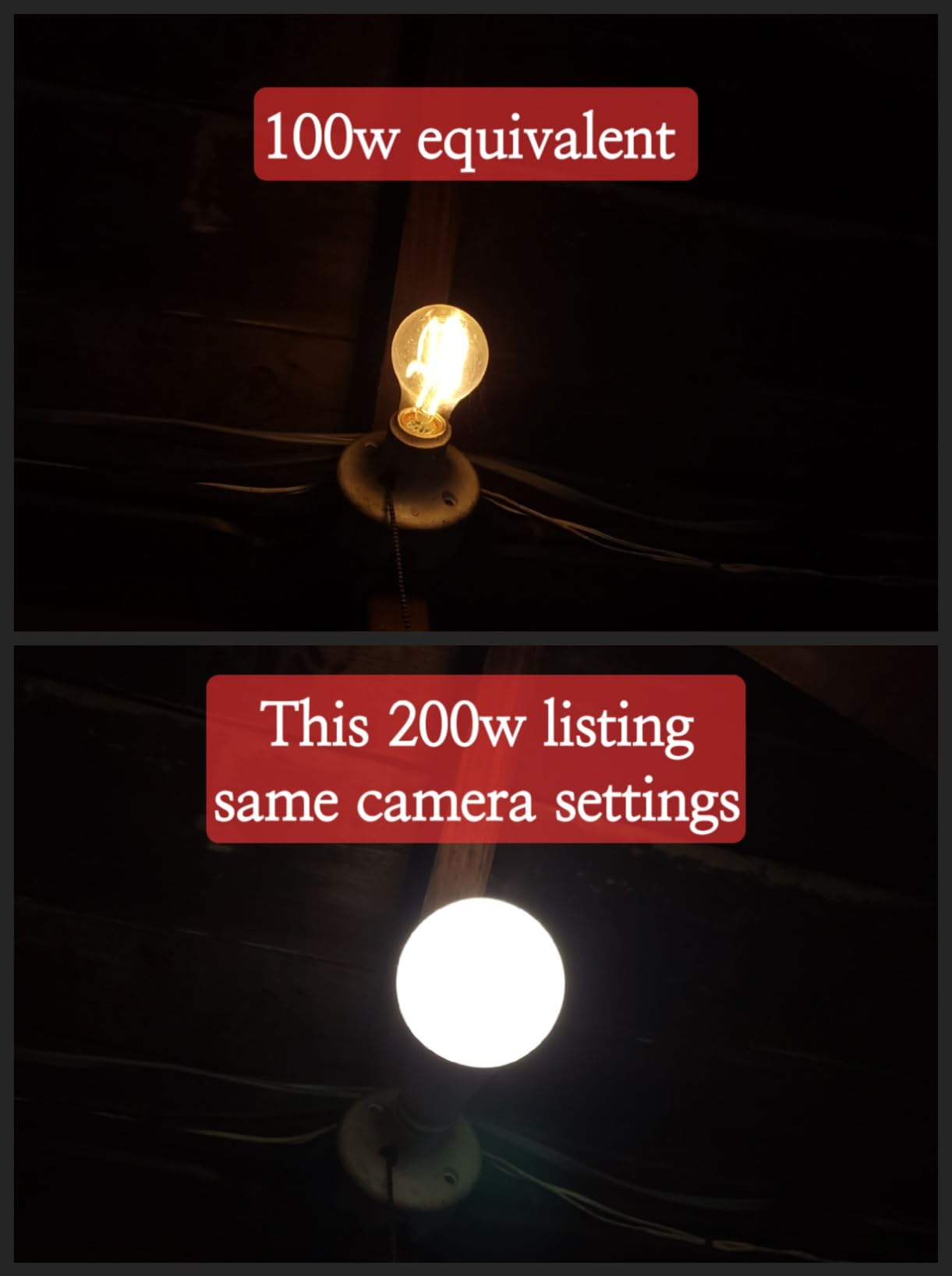 Super Bright LEDs 200W Equivalent LED Light Bulb 2-Pack 3750 Lumen ...