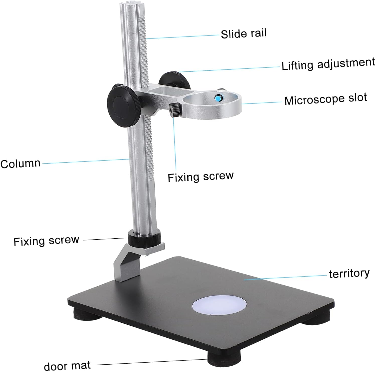 1pc Microscope Stand Microscopes Frame Stand Digital Microscope Base ...