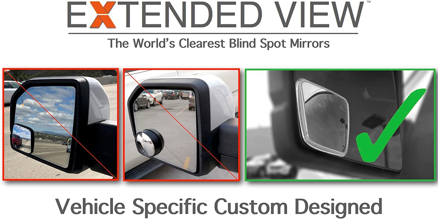 Snapklik.com : NXTGEN Custom Blind Spot Mirrors - Compatible