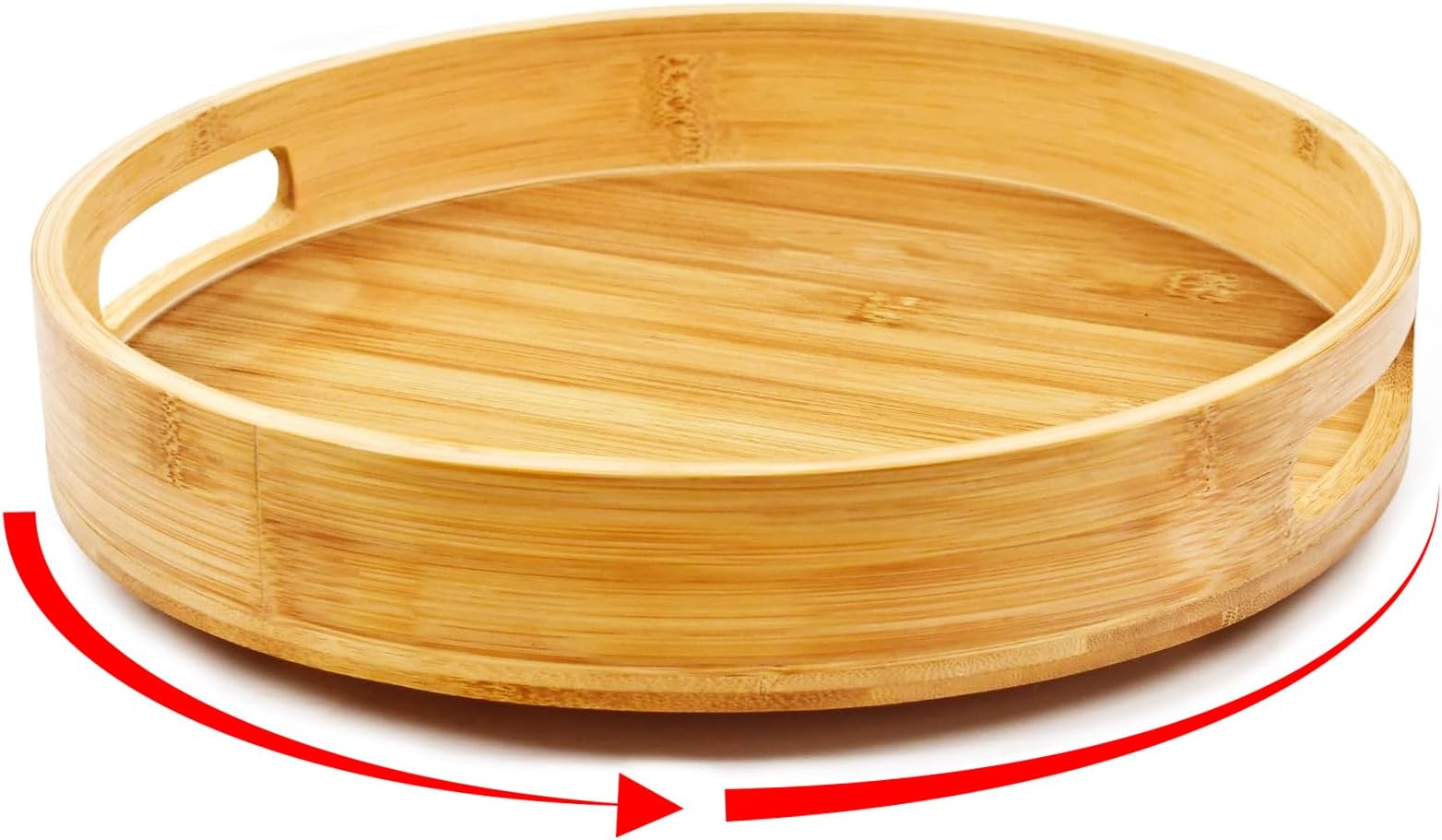 Amazon.com - Lazy Susan Organizer 14 inch, Bamboo Lazy Susan for Table ...