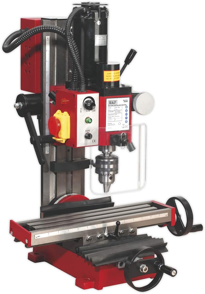 Draper 34023 Variable Speed Milling/Drilling Machine, 350W , Blue ...
