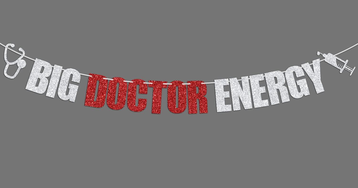 Amazon.com: Nacho Average Doctor Banner, Congrats Doctor/Future DR ...