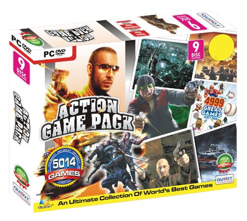 Action Game Pack (New) (PC DVD) : Amazon.in: Video Games