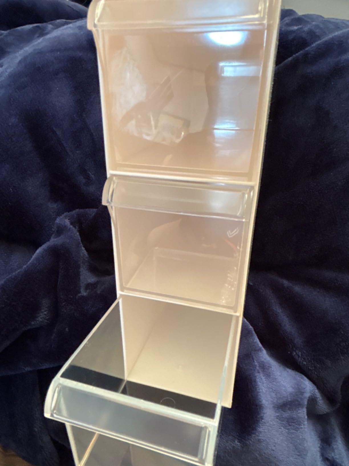 Amazon.co.jp: DoocliB 引出3個 机下 収納 引き出し ミニ 小物入れ 3仕切り分類 デスク下 収納ボック 後付け 横ワイド 薄型 文房具 便利 小物 収納ホルダー 強力 ...