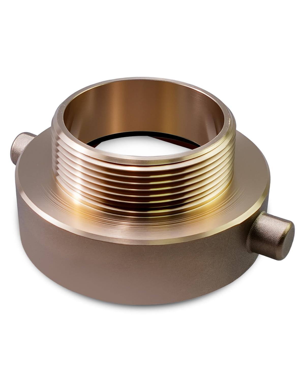 Snapklik.com : AUGREX Male Brass Fire Hydrant Adapter 2-1/2" NST (NH ...