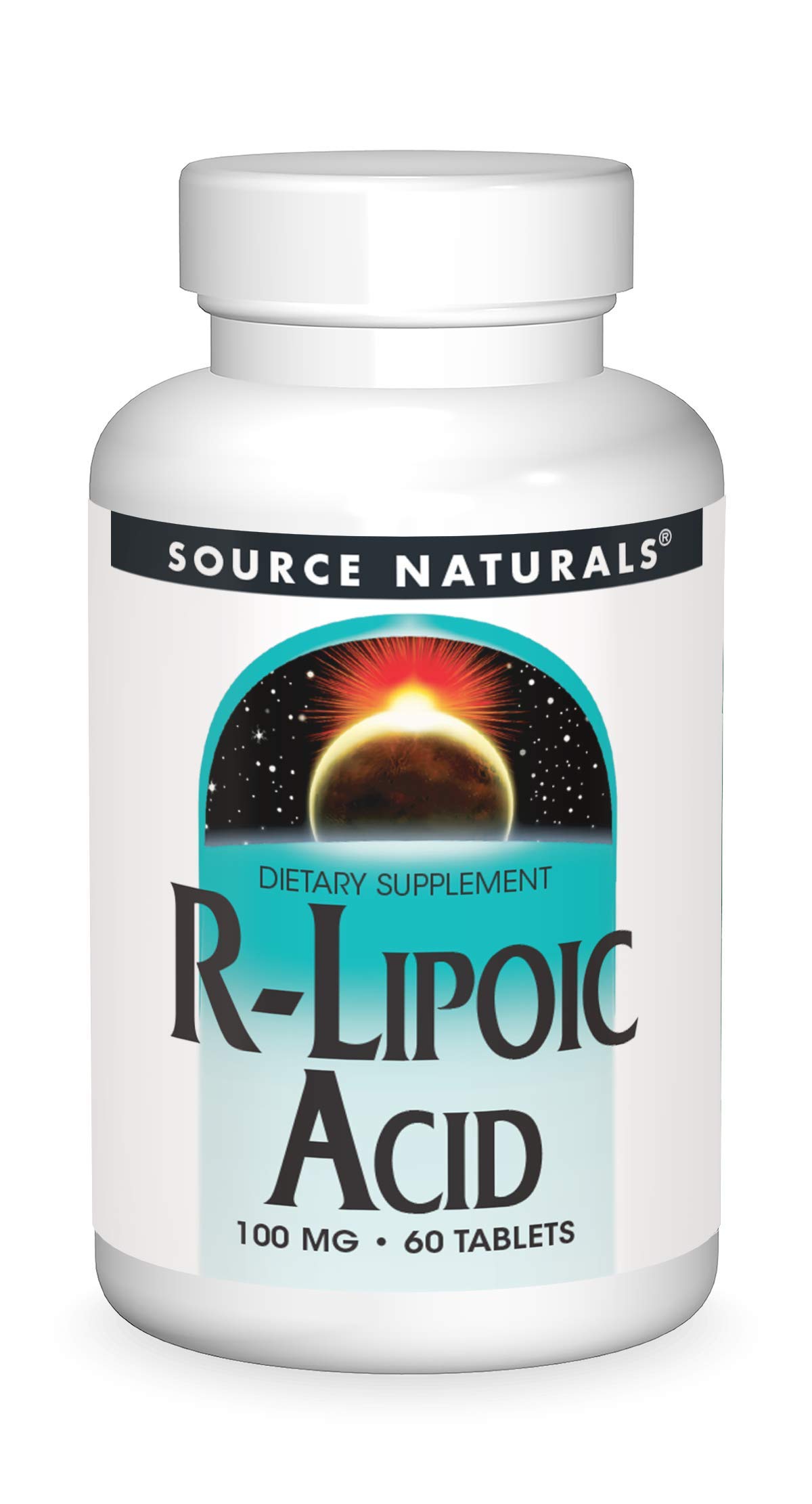 Amazon.com: Source Naturals R-Lipoic Acid, 100mg - 60 Tablets : Health ...