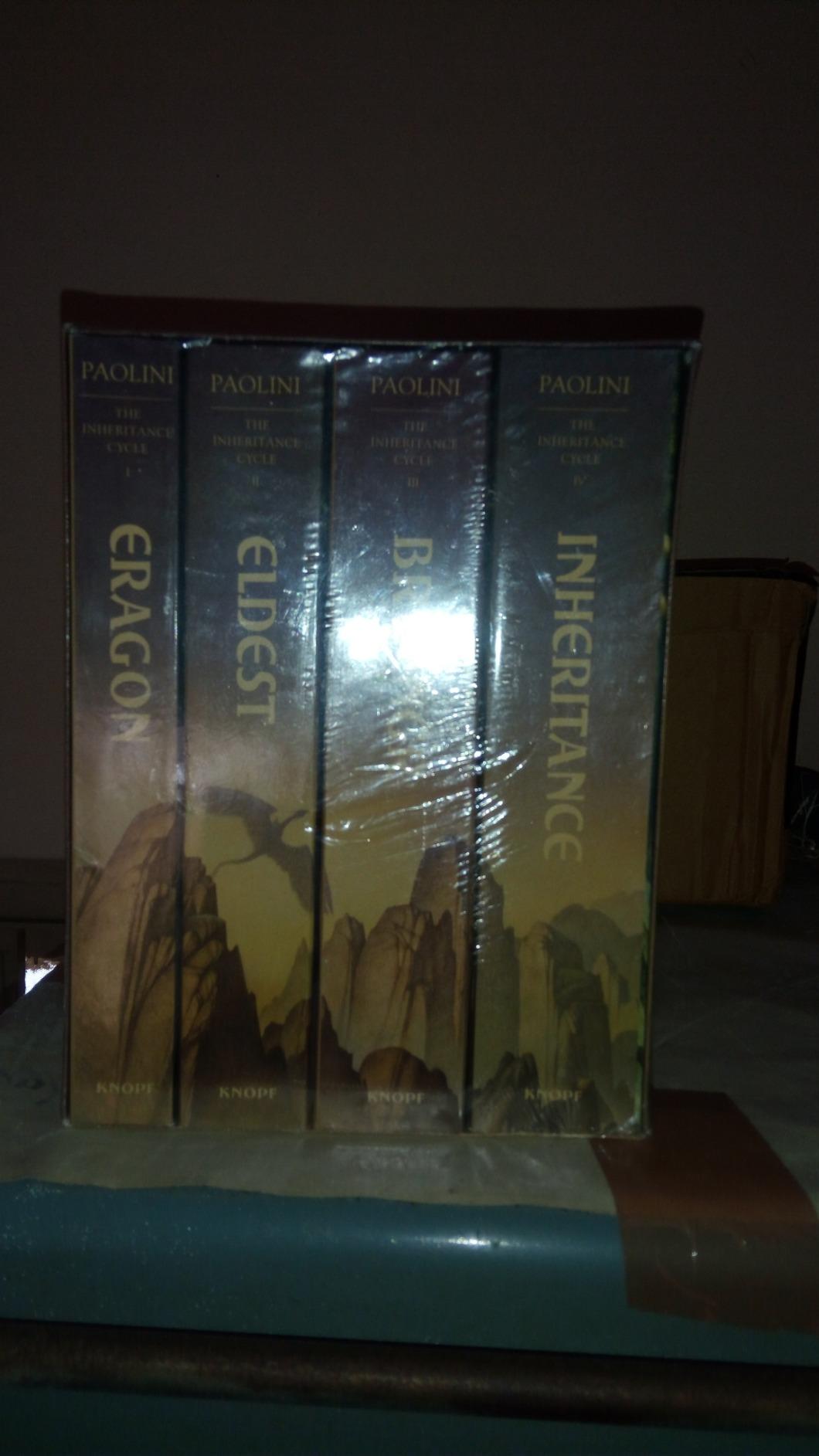 The Inheritance Cycle 4-Book Hard Cover Boxed Set: Eragon / Eldest ...
