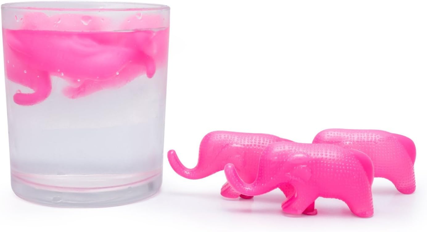 Amazon.com: Mixology Jumbo Ice Elephant Drink Coolers 18 pk : Home ...