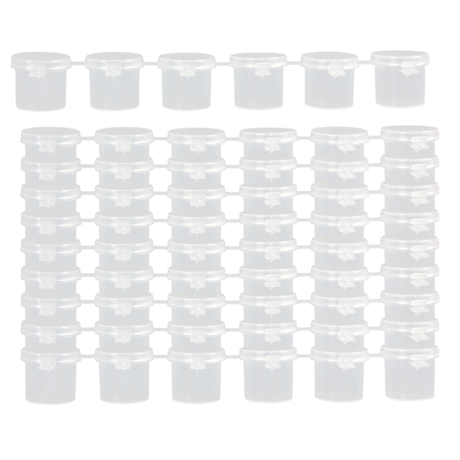 rockible Empty Paint Pots Strips Acrylic Paint Containers Crafts Adult ...