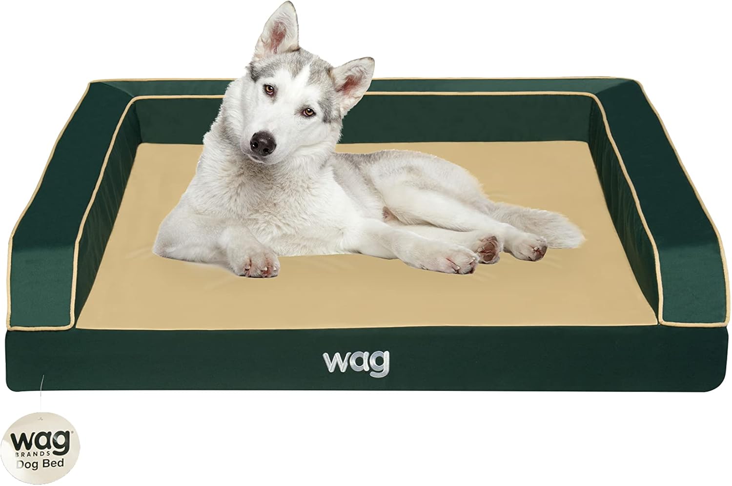 Amazon.com : Wag Premium Pet Dog Bed | Multi Layer Construction with Cooling Energy Gel and ...