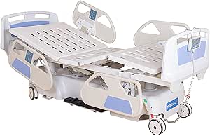 Amazon.com: 6 Functions Electric Medical Bed, ICU Electric Hospital Bed ...