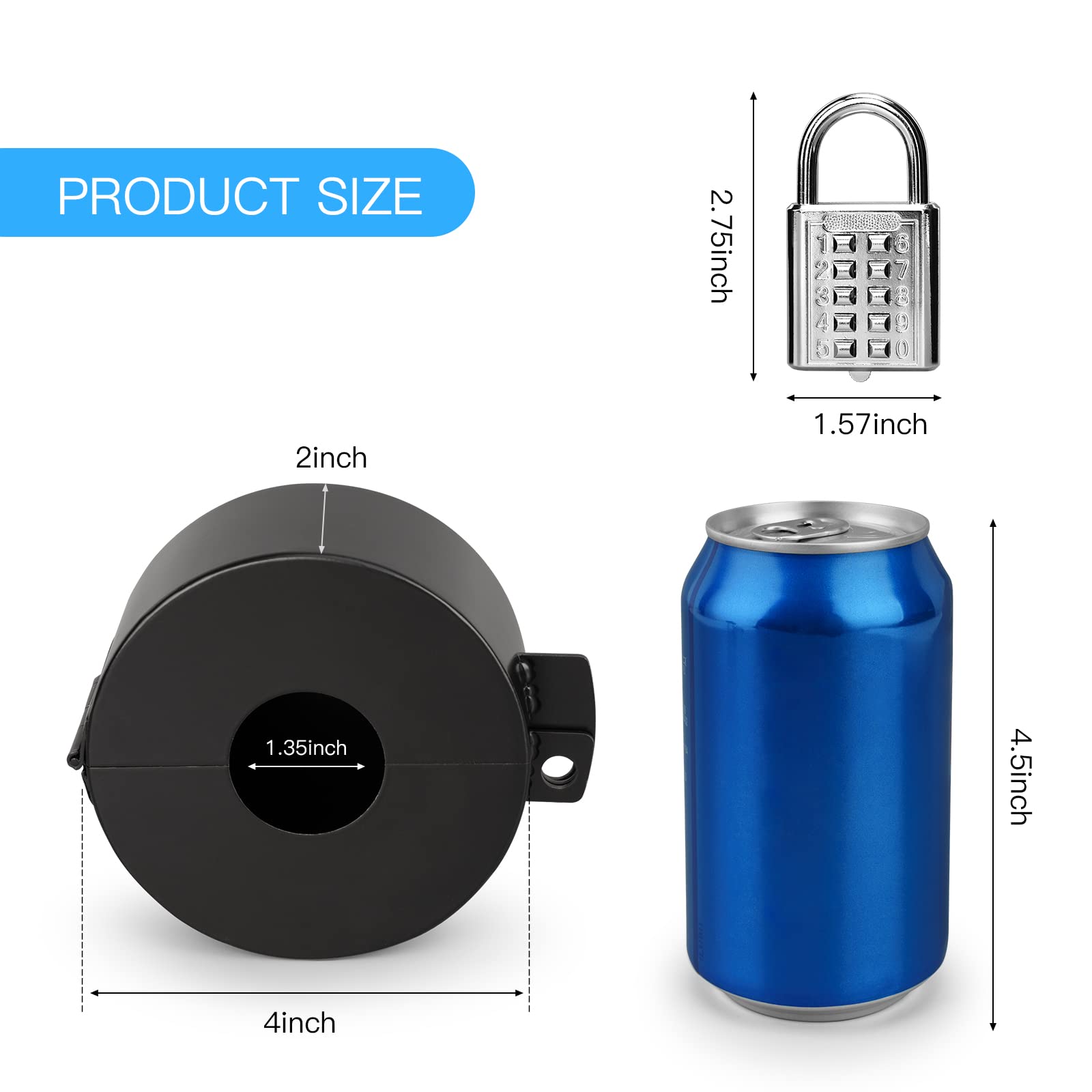 Snapklik.com : Outdoor Water Spigot Lock, Outdoor Faucet Lock, Metal ...