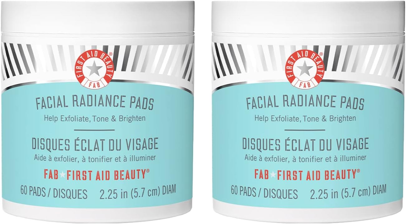 Amazon.com: First Aid Beauty Facial Radiance Pads – Daily Exfoliating ...