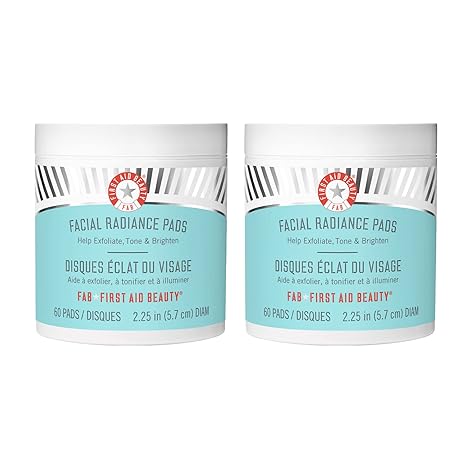 Amazon.com: First Aid Beauty - Facial Radiance Pads with Glycolic ...