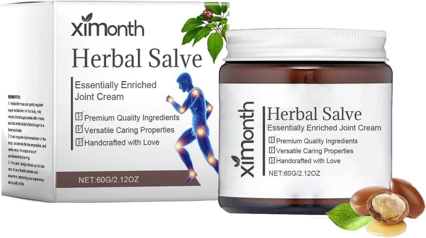 Ceoerty JointCure Organic Herbal Salve, 60g JointCure Herbal Salve ...