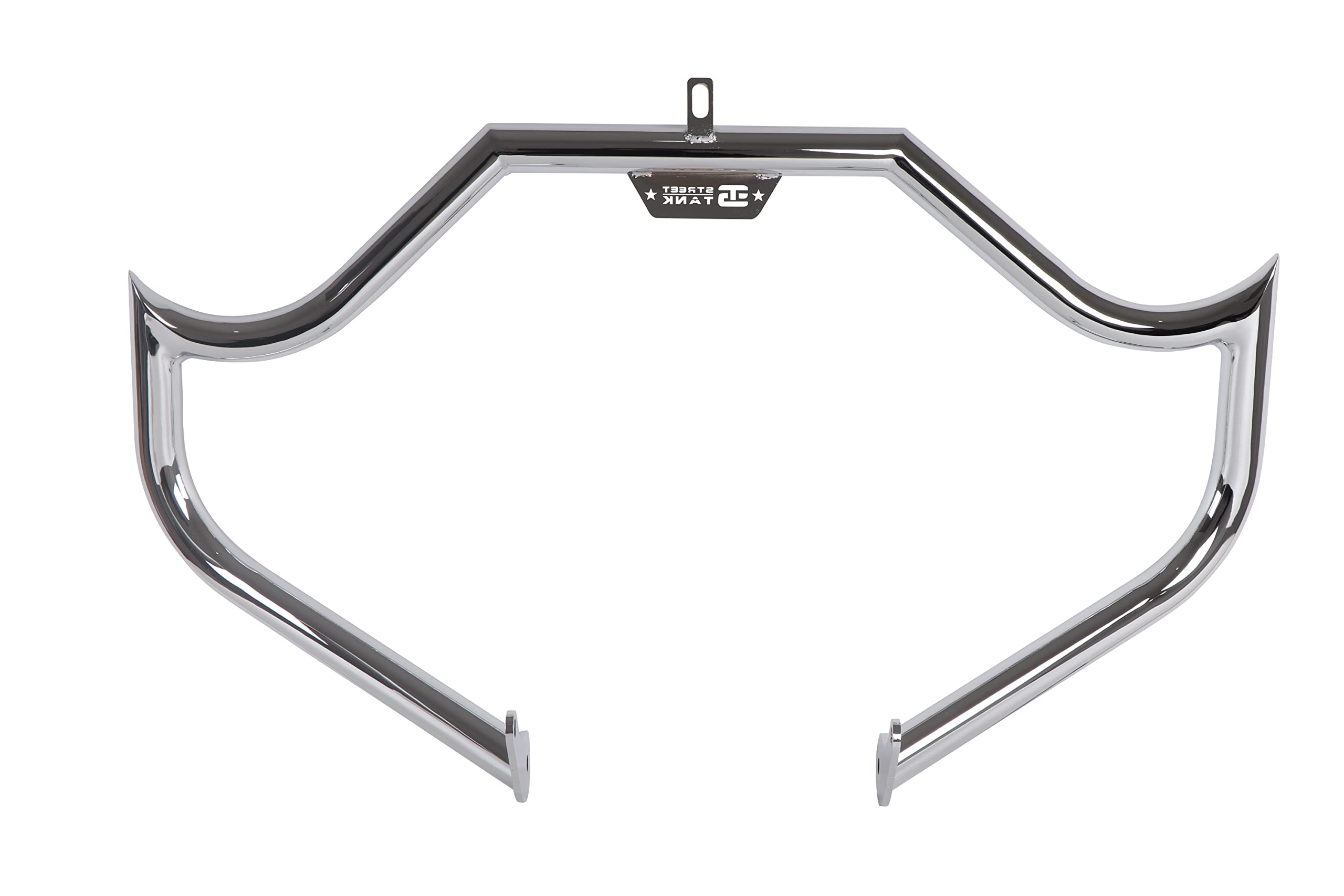 Buy 1.5 INCH Engine Guards, Meat-Hook Killing Looks C Bars, Gloss Black ...